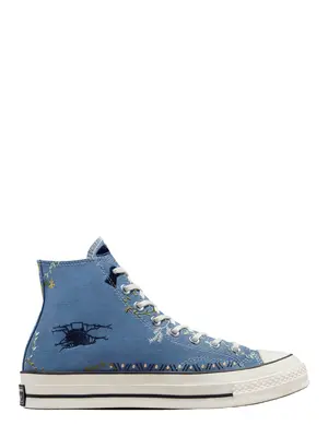 CONVERSE Chuck 70 High 'cowboy Embroidery - Blue