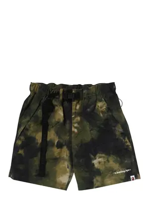 A BATHING APE Chusen Hybrid Eazy Shorts - Green