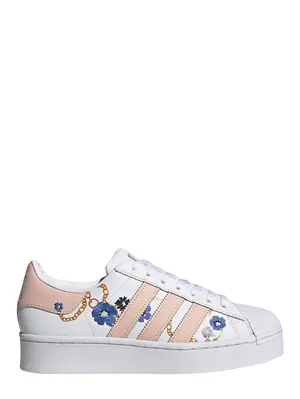 Adidas Superstar Bold Floral Sneakers - White