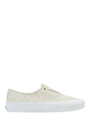 VANS Og Authentic Lx Checkerboard Vintage Sneakers - Cream