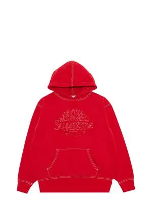 Supreme X Timberland Hooded Sweatshirt - Red