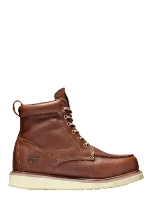 Timberland 6-inch Soft Toe Wedge Boot - Brown