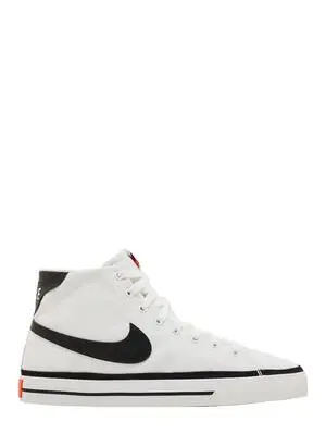 Nike Court Legacy Canvas Mid - White