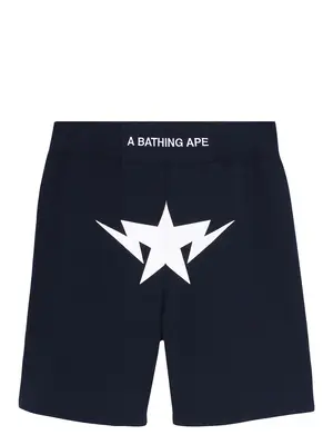 A BATHING APE Twinsta Sweatshorts - Blue