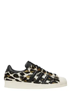 Adidas Superstar 82 'leopard' Sneakers - Black