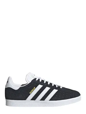 Adidas Gazelle 'allover Debossed Trefoils - Black