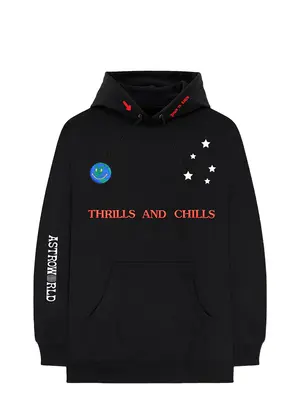 CACTUS JACK BY TRAVIS SCOTT Astroworld World Peace Hoodie - Black