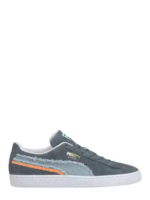 PUMA Suede Triplex Denim Sneakers - Grey
