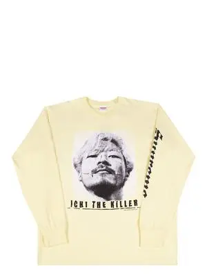 Supreme Ichi The Killer Long-sleeve Tee 'pale - Yellow