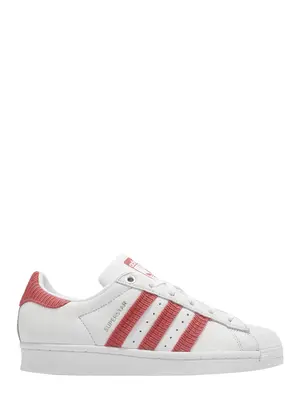 Adidas Superstar Corduroy Striped Sneakers - White