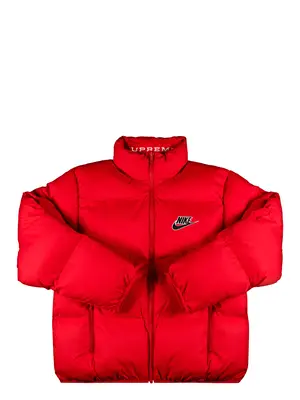 Supreme X Nike Reversible Puffy Jacket - Red