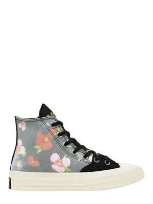 CONVERSE Chuck 70 High Floral Sneakers - Black