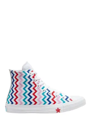 CONVERSE Chuck Taylor All Star High 'zigzag - White