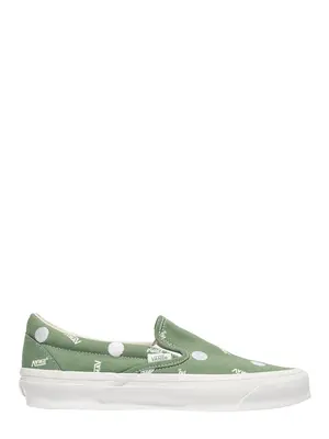 VANS Og Classic Slip-on Lx Polka Dot Sneakers - Green