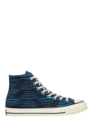 CONVERSE Chuck 70 High Vibrant Knit Sneakers - Blue
