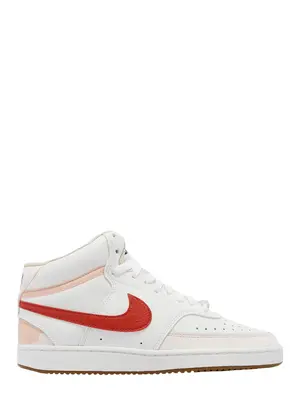 Nike Court Vision Mid High-top Sneakers - White