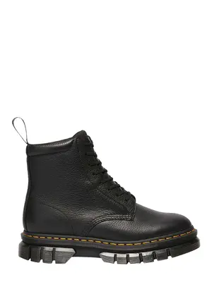 Dr. Martens Rikard Lunar Leather Platform Boots - Black