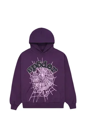 SP5DER Web Hoodie - Purple