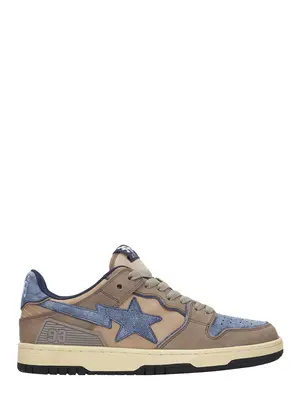 A BATHING APE Sk8 Sta #3 Sneakers - Blue