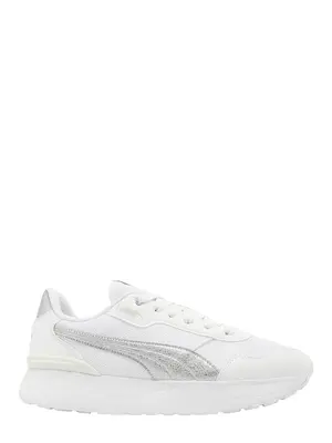 PUMA R78 Voyage Distressed Sneakers - White