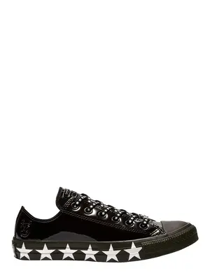 CONVERSE Miley Cyrus Chuck Taylor All Star Low Patent Sneakers - Black