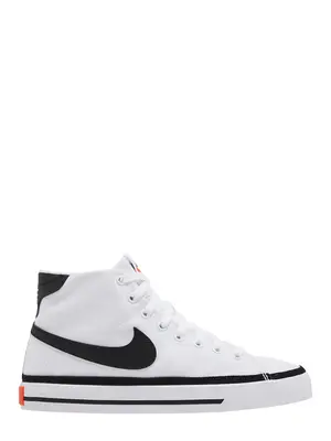 Nike Court Legacy Canvas Mid Sneakers - White