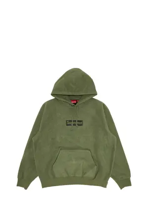 Supreme Inside Out Box Logo Hooded Sweatshirt - Green