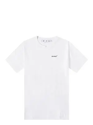 OFF-WHITE Arrows Logo Print Tee 'white'