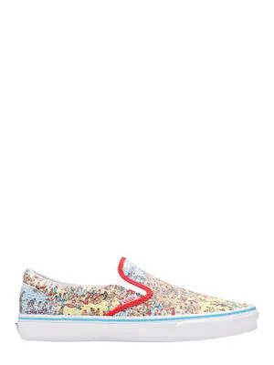 VANS Vans Where's Waldo? Classic Slip-On Sneakers White