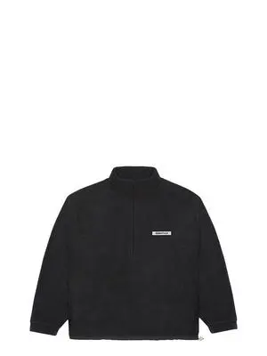 Fear Of God Polar Fleece Half-zip Pullover - Black