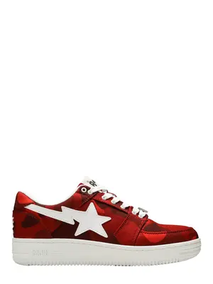 A BATHING APE Sta M2 Low Sneakers - Red