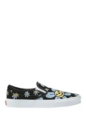 VANS Classic Slip-on With Floral Print - Black