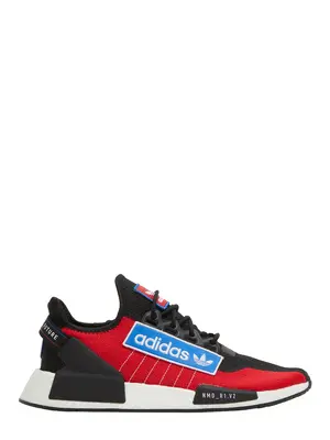 Adidas Nmd_r1 V2 Logo Patch Sneakers - Red