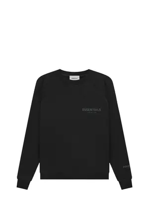 Fear Of God Summer Core Crew Sweat - Black