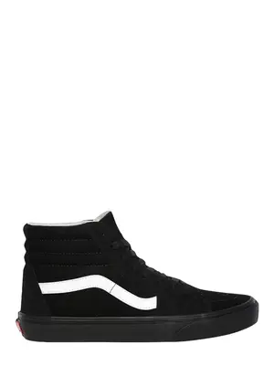 VANS Sk8-hi Pig Suede High-top Sneakers - Black