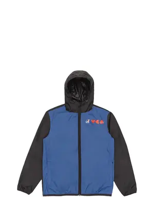 Play Comme Des Garcon K-way Hoodie Full Zip /black - Blue