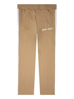 Palm Angels Classic Track Pants 'beige/white' Tan