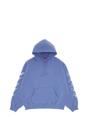 Supreme Patches Spiral Hooded Sweatshirt - Purple