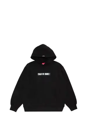 Supreme Motion Logo Hooded Sweatshirt - Black