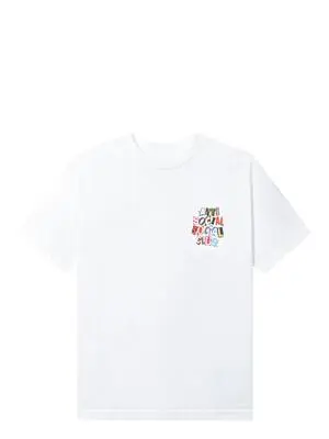 ANTI SOCIAL SOCIAL CLUB Torn Pages Of Our Story Tee - White