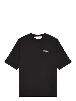 Off-White Caravaggio Crownin Skate Short-sleeve /white - Black