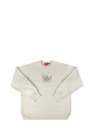 Supreme Overlap Crewneck - Cream