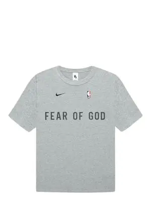 Nike X Fear Of God Warm Up T-shirt 'dark Heather - Grey