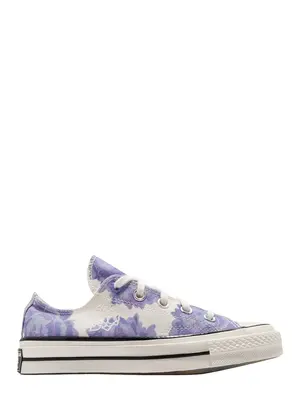 CONVERSE Chuck 70 Low Floral Sneakers - Cream