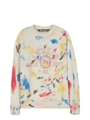 Palm Angels Painted College Crew - Multicolor