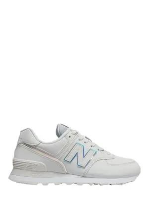 NEW BALANCE 574 Iridescent Sneakers - White