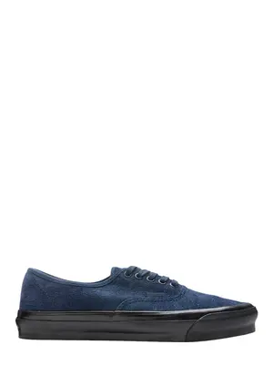 VANS Og Authentic Lx Velvet Leopard Sneakers - Blue