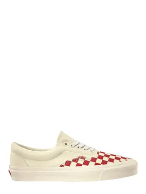 VANS Era Crft Podium Checkerboard Racing Sneakers - Red