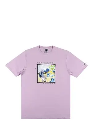 Supreme X The North Face Sketch Short-sleeve Top 'light - Purple