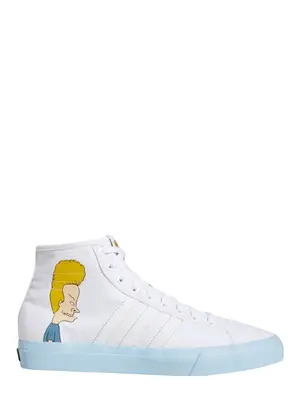 Adidas Beavis And Butt-head X Matchcourt High 'beavis' Sneaker - White